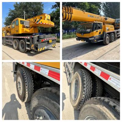 China Heavy-Duty | 8 OUTRIGGERS+STABILITY Control Used XCMG QY70KA 70T Truck Crane for sale