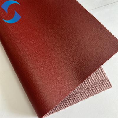 중국 내구성 있는 인공 가죽 직물 두께 0.5mm±0.05과 100% 폴리에스터 넥타이 뒷면 판매용