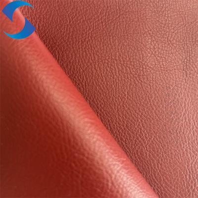 중국 내구성 있는 인공 가죽 직물 두께 0.5mm±0.05과 100% 폴리에스터 넥타이 뒷면 판매용