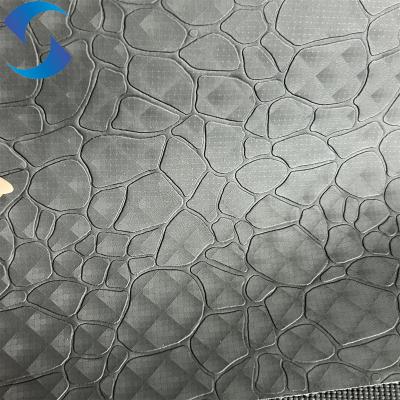 Κίνα Τριδιάστατο ανάγλυφο συνθετικό δέρμα PVC για διακόσμηση και στρώματα τραπεζιού προς πώληση