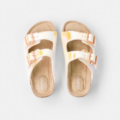 中国 革紐のBirkenstock二重エヴァのスライド、防水二重革紐のプラットホームのサンダル 販売のため