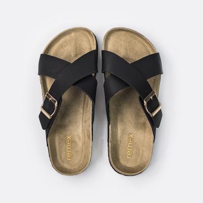 China De dames rangschikken de Riem van EVA Birkenstock Clogs With Cross van de 10 Metaalgesp Te koop
