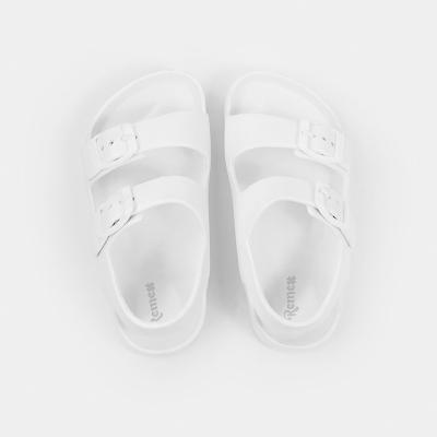 中国 子供の白い二重バックル エヴァBirkenstockは屋外のために詰る 販売のため