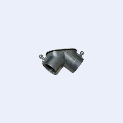 Cina 3/8" rivestimento di lucidatura del connettore del duplex della pressofusione dello zinco con le viti #3 Zamak in vendita