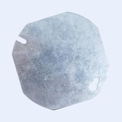 China Galvanized Finish 1.60mm Conduit Junction Box Telesoping 1/2" Deep With Screws for sale