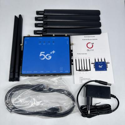 China OLAX G5016 industrial long range wifi 6 antenna modem LTE Wifi 4G 5G CPE router with sim card slot à venda