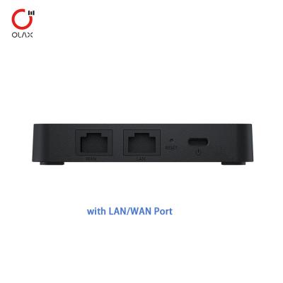 China OLAX Pocket WiFi Router 300Mbps 4G Sim Card Slot RJ45 Lan Port Mini CPE Router 4G Wifi Hotspot Modem Router à venda
