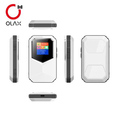 중국 OLAX MT85 4G 와이파이 6 휴대용 라우터 3000mAh 배터리 및 SIM 카드 슬롯, 4G 무선 포켓 와이파이 6 라우터 판매용