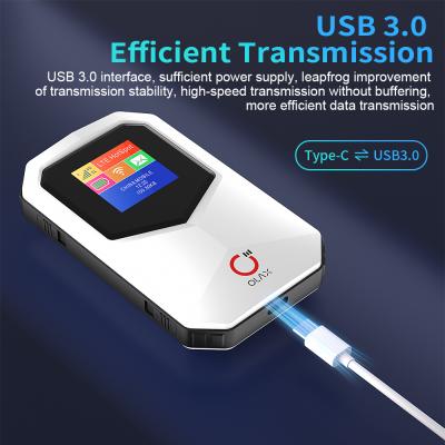 중국 OLAX MT85 4G 와이파이 6 휴대용 라우터 3000mAh 배터리 및 SIM 카드 슬롯, 4G 무선 포켓 와이파이 6 라우터 판매용