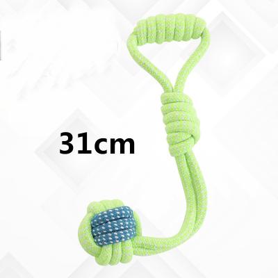 중국 작은 강아지를 위한 권태 최고 씹는 장난감을 완화하기 위한 로프 바이팅 이 강아지 씹는 장난감 판매용