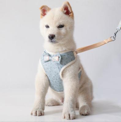 Chine Doucement aucun harnais respirable réglable de Mesh Leash And Cat Chest de traction pour le chiot à vendre