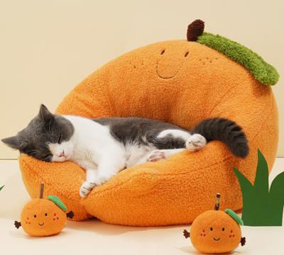중국 거꾸로 할 수 있는 사철 동안 슬립 방지성 최저 세척할 수 있는 Cat 베드 판매용