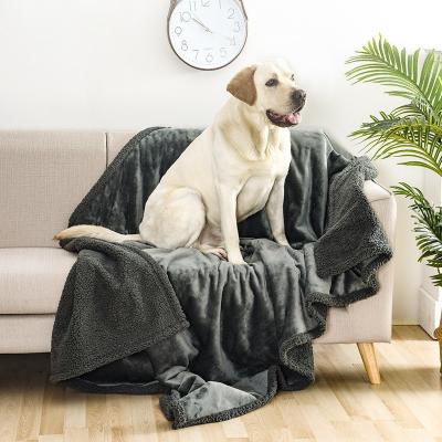 Κίνα Cottonwool φανέλας της Pet αδιάβροχα γενικά πυκνωμένα Sherpa καλύμματα σκυλιών για το ρείθρο πώλησης προς πώληση