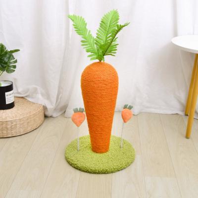 중국 실내 고양이를위한 최고의 장난감 실내 고양이 훈련 및 등반을위한 포스트 키티 클로 스크래처 나무 긁기 판매용