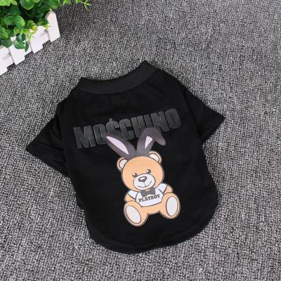 중국 통기성 면 강아지 입는 옷 블랙 화이트 S M L XL XXL 판매용