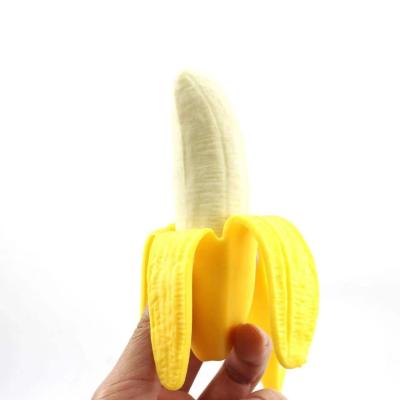 중국 빅 도그 나홀로 집에를 위한 호화로운 쌍방형 바나나 끽끽 소리내는 장난감 판매용