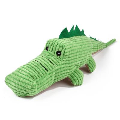Chine Voix de peluche de crocodile Toy For Puppy Teeth Grinding/nettoyage à vendre