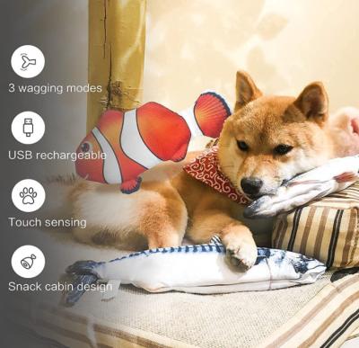 Chine Chien souple interactif mobile électrique Toy For Small Medium Dogs de poissons à vendre
