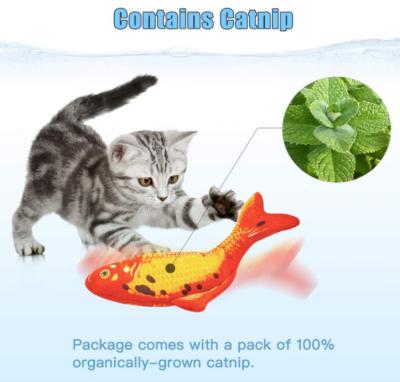 Chine Poissons s'effondants électroniques interactifs Cat Toy Amazon à vendre