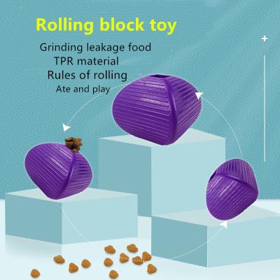 Chine Boule perméable élastique de molaires interactives de Toy Pet Dog Puzzle TPR à vendre