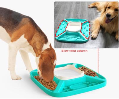Chine Jouet s'exerçant interactif de QI lent de conducteur de puzzle d'animal familier à vendre
