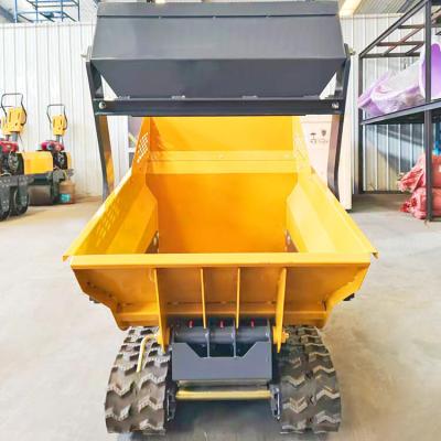 China 500kg Self-loading Track Dumper Mini Dumper Agricultural Dumper Construction Machine for sale