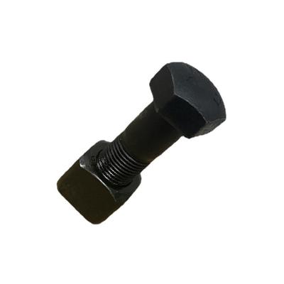 Cina M16 * M53 Bulloni per cingoli per escavatore in acciaio inossidabile e finitura nera per dadi in vendita