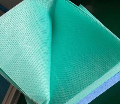China Non Woven Cloths Soft and Versatile for Non-sterile Cleaning Solutions 50gsm-110gsm for sale
