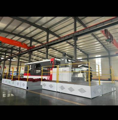 Cina 380V Potenza TONGBAO MY1500 Automatica Piatto Letto Die Taglio Creasing Stripping Machine in vendita