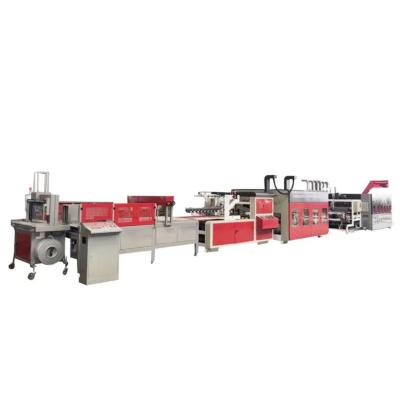 Cina 400 mm Stampante a alimentazione automatica rotativa a stampo di taglio a stampo di taglio cartone di cartone di colla in vendita