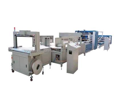 Cina 60000 KG Stampa cartellone Gluer cartone ondulato confezionamento linea macchina in vendita
