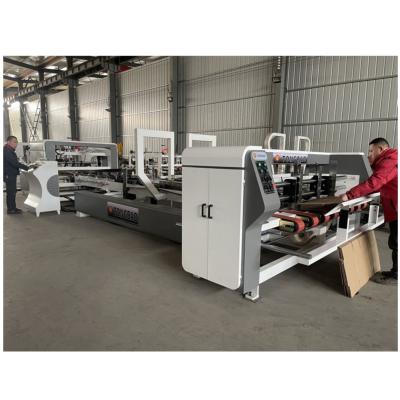 Cina Top- Automatic corrugated box Gluing Machine Folder e Gluer Machine per cartone in vendita