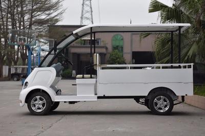 Κίνα Λευκό 4 ρόδες μίνι Electric Cargo Van Utility Buggy με το κιβώτιο φορτίου μετάλλων προς πώληση