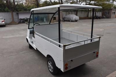 Κίνα Λευκό 4 ρόδες μίνι Electric Cargo Van Utility Buggy με το κιβώτιο φορτίου μετάλλων προς πώληση
