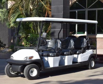 Chine Chariots de golf électriques de Seater de corps en plastique à haute impression de pp 8 avec la norme de la CE d'OIN à vendre