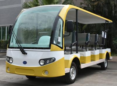 Chine Façonnez à conception 11 sièges voiture de touristes électrique/autobus guidé électrique avec le moteur de C.C 5kw à vendre