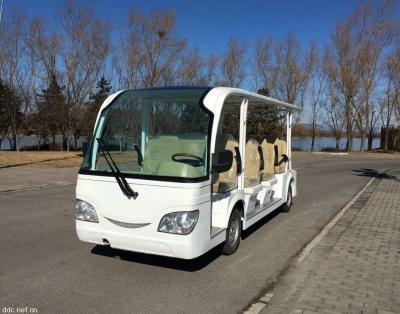 Chine Façonnez à conception 11 sièges voiture de touristes électrique/autobus guidé électrique avec le moteur de C.C 5kw à vendre