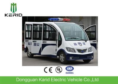 중국 리조트를 위한 후방 지도된 스크린을 가진 백색 색깔 5kW 전기 관광 차 여행자 2 륜 마차 판매용