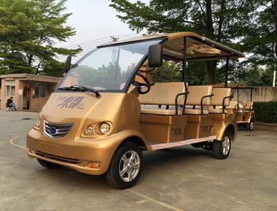 중국 6 Seater 4kw 전기 관광 버스는/유원지를 위한 손수레를 줍습니다 판매용