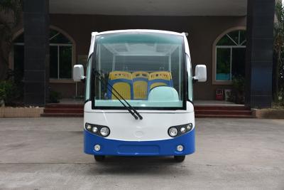 중국 11명의 사람 건전지는 전기 근거리 왕복 버스 7.5KW 72V 모터를 운영했습니다 판매용