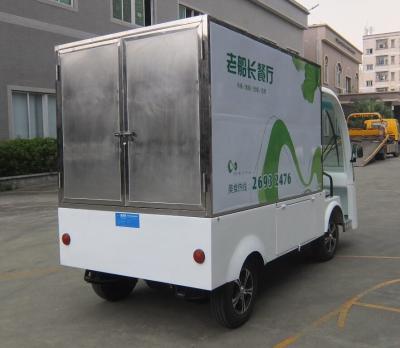 중국 스테인리스 콘테이너 Electric Cargo 밴 With 2 좌석에 의하여 주문을 받아서 만들어지는 차원 판매용