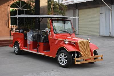 Chine Véhicule guidé classique antique électrique rouge chinois de moteur à courant alternatif De la voiture 5KW à vendre