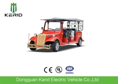 Chine Véhicule guidé classique antique électrique rouge chinois de moteur à courant alternatif De la voiture 5KW à vendre