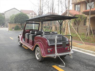 Chine Véhicule guidé classique antique électrique rouge chinois de moteur à courant alternatif De la voiture 5KW à vendre