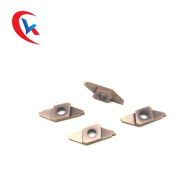중국 TKF16R200 S 카바이드 그루브형성은 HRA 91.8 견고성 연회색으로 삽입합니다 판매용