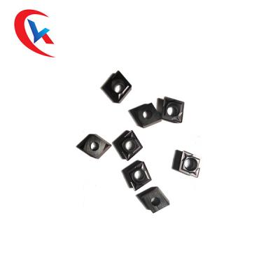 China Cuchillas de torneado CCMT060204 del carburo de tungsteno para las máquinas herramientas CNC en venta
