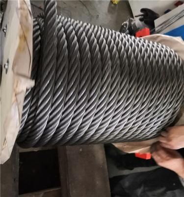 China Galvanized 6mm Wire Gauge Steel Wire Ropes For Drilling Rig AISI for sale