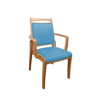 중국 스폰지 쿠션 고급 현대 나무 식탁 의자 판매용