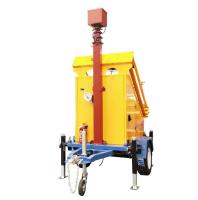 Quality Customized Camera Mobile Solar Surveillance Trailer For Parking Lot Security for sale