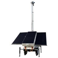 Quality Mobile Surveillance Mobile Solar Cctv Trailer Rapid Deployment Surveillance Solution for sale